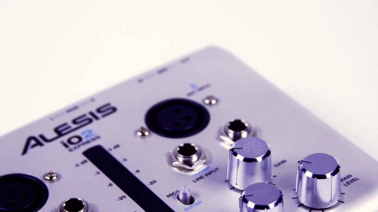 INTERFAZ ALESIS IO2 EXPRESS - SPOT DOMISOL - YouTube