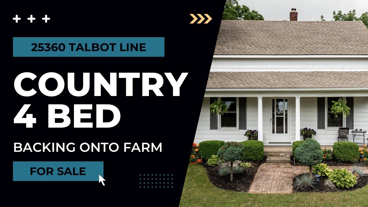 Charming Country Home on Talbot Trail! - YouTube