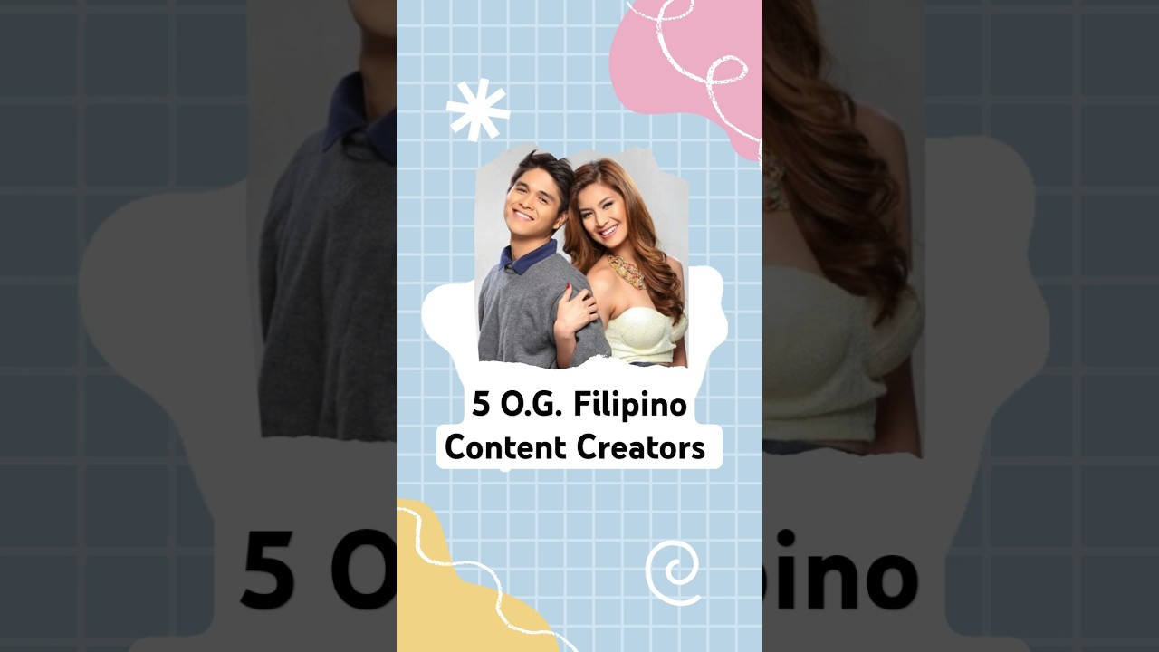 5 O.G. Filipino Content Creators #filipino #contentcreator #jamich ...