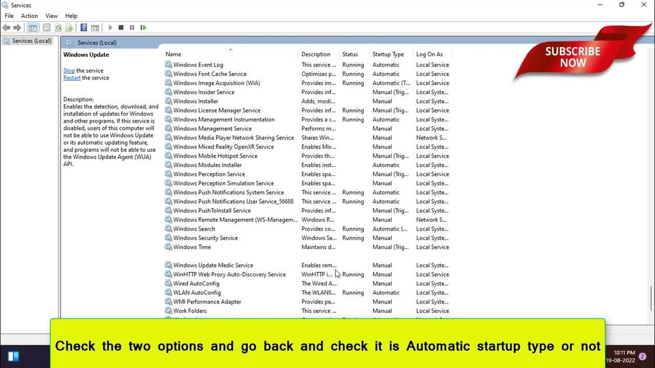 System Error 1058 Has Occurred the service cannot be started FIX ...