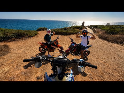 Ruta en SUPERMOTARD por la Costa del Sur 🌅🌊