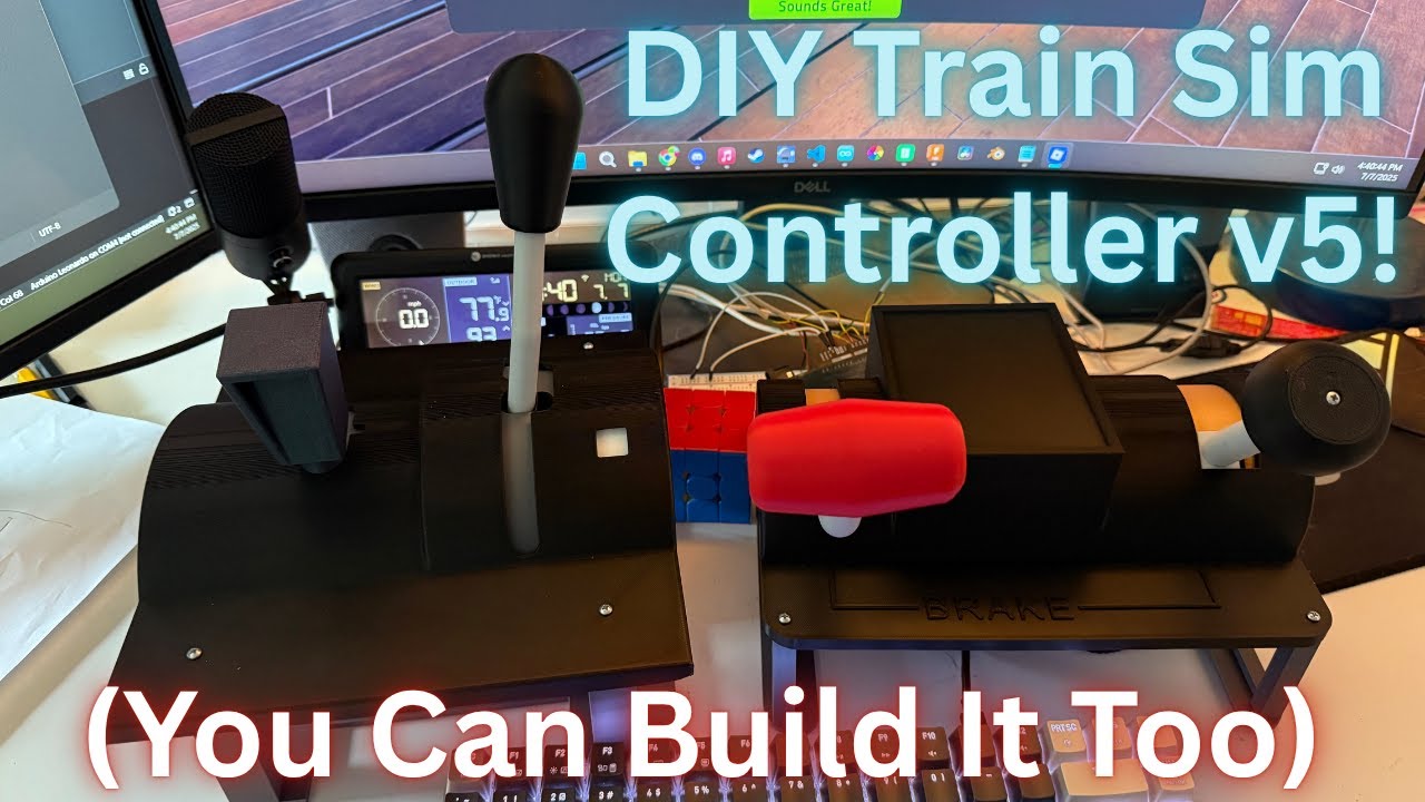 The Train Sim Controller YOU Can Build Too! - YouTube