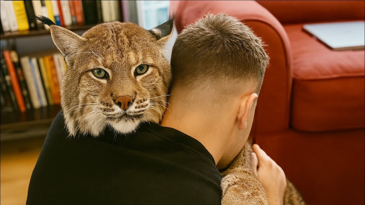 This Rescue Bobcat Thinks He's a Little Human. Meet The Bobcat Who ...