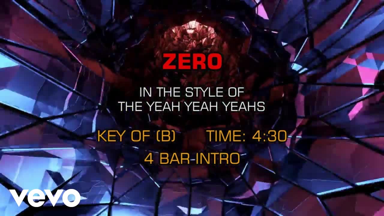The Yeah Yeah Yeahs - Zero (Karaoke) - YouTube