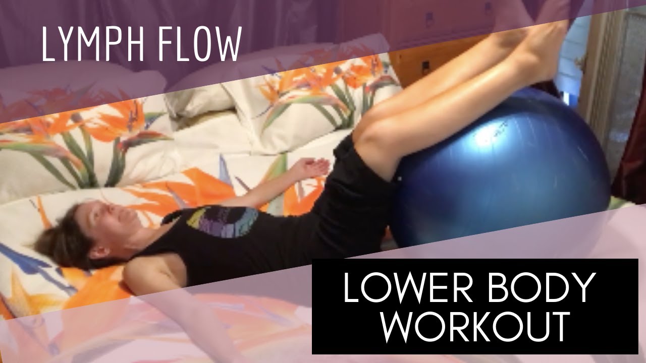Lymph Flow Workout For The Lower Body! Reduce swelling in your hips ...