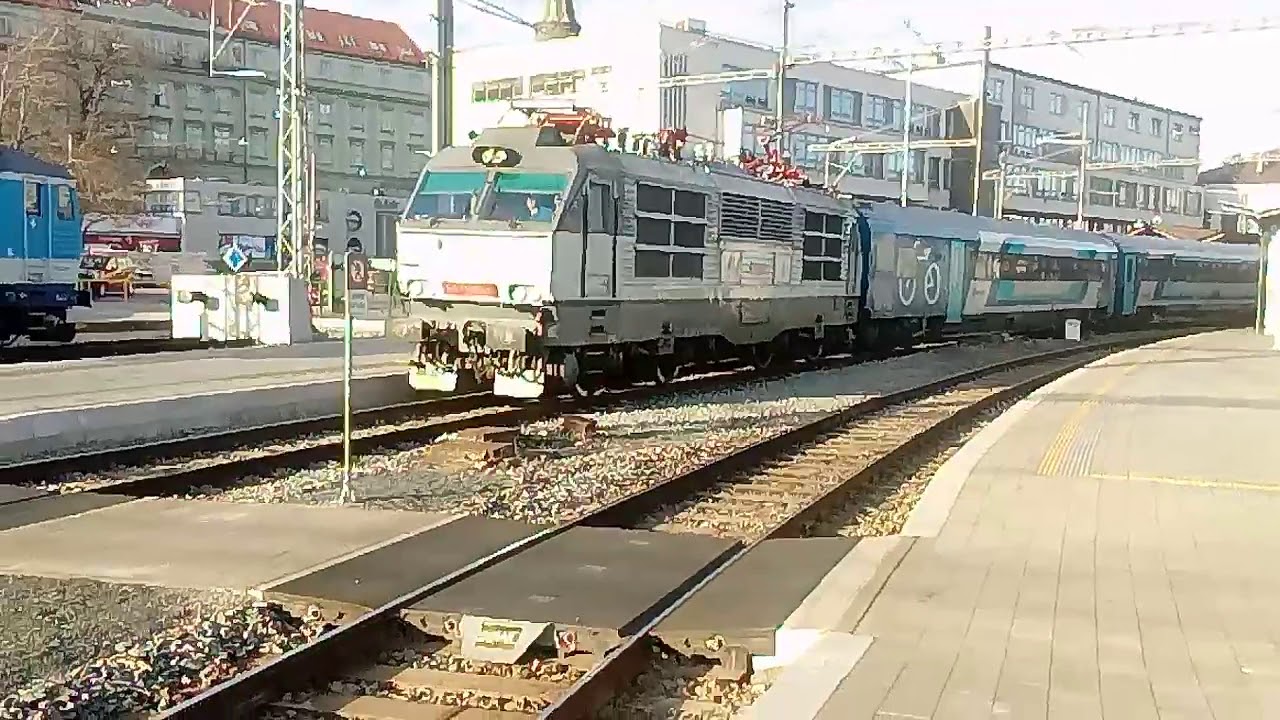 Vlaky Brno hlavní nádraží 12.3. 2020 - YouTube