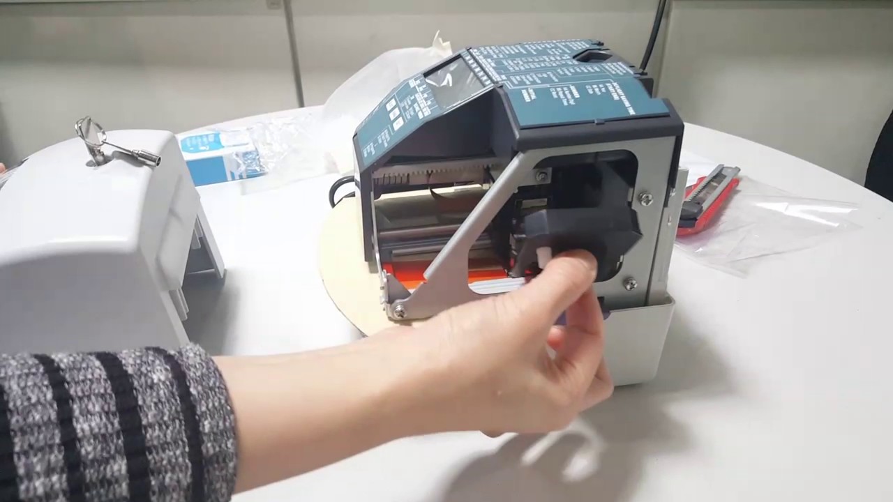 Seiko TP-20 TIME STAMP CHANGING RIBBON 精工TP-20 文件收發機換色帶方法 - YouTube