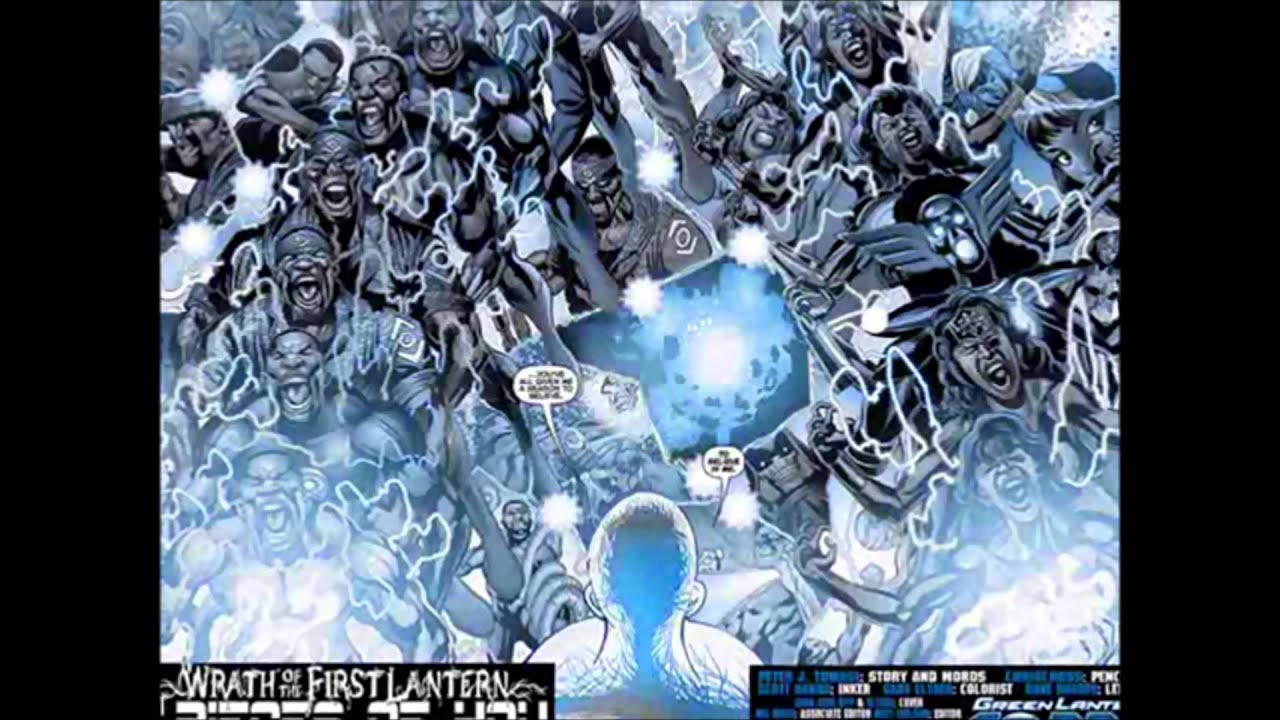 5 Panel Comic Book Characters: Volthoom, the First Lantern - YouTube