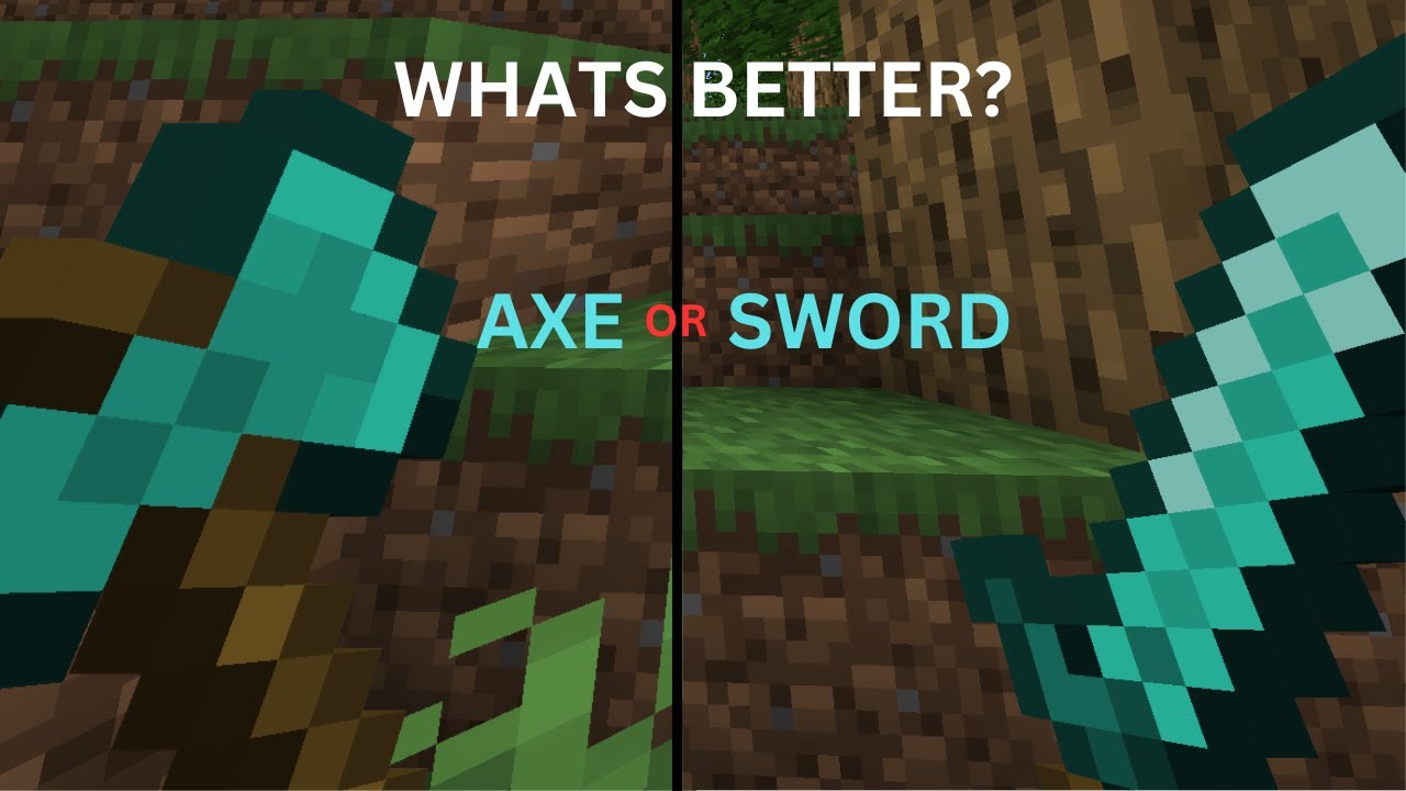Whats Better In The Opposite GameMode Axe Or Sword - YouTube