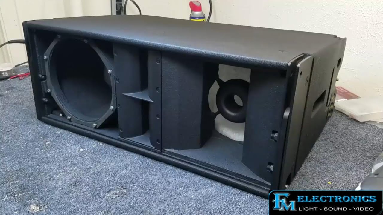 Armando bocinas lineales martin w8lm Parte 2 - YouTube