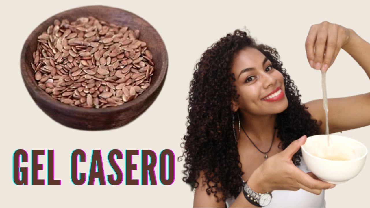 Gel de linaza casero, super fácil y rápido, para todo tipo de cabello ...