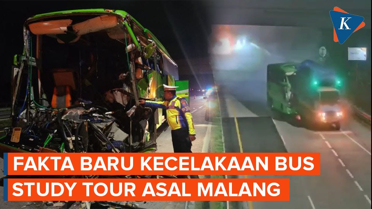 Fakta Baru Kecelakaan Bus Study Tour Malang, Sopir Jadi Tersangka - YouTube
