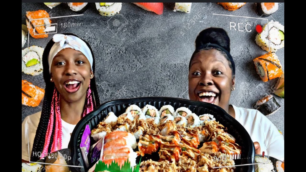 SUSHI MUKBANG - YouTube