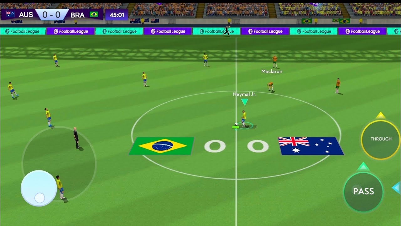 Australia vs Brazil Foodball Match Highlights American International ...