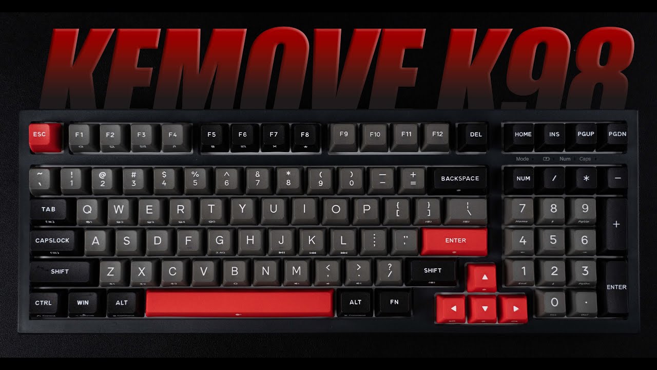Kemove K98 Retro Mecha Style Mechanical Keyboard#kemove #desksetup # ...