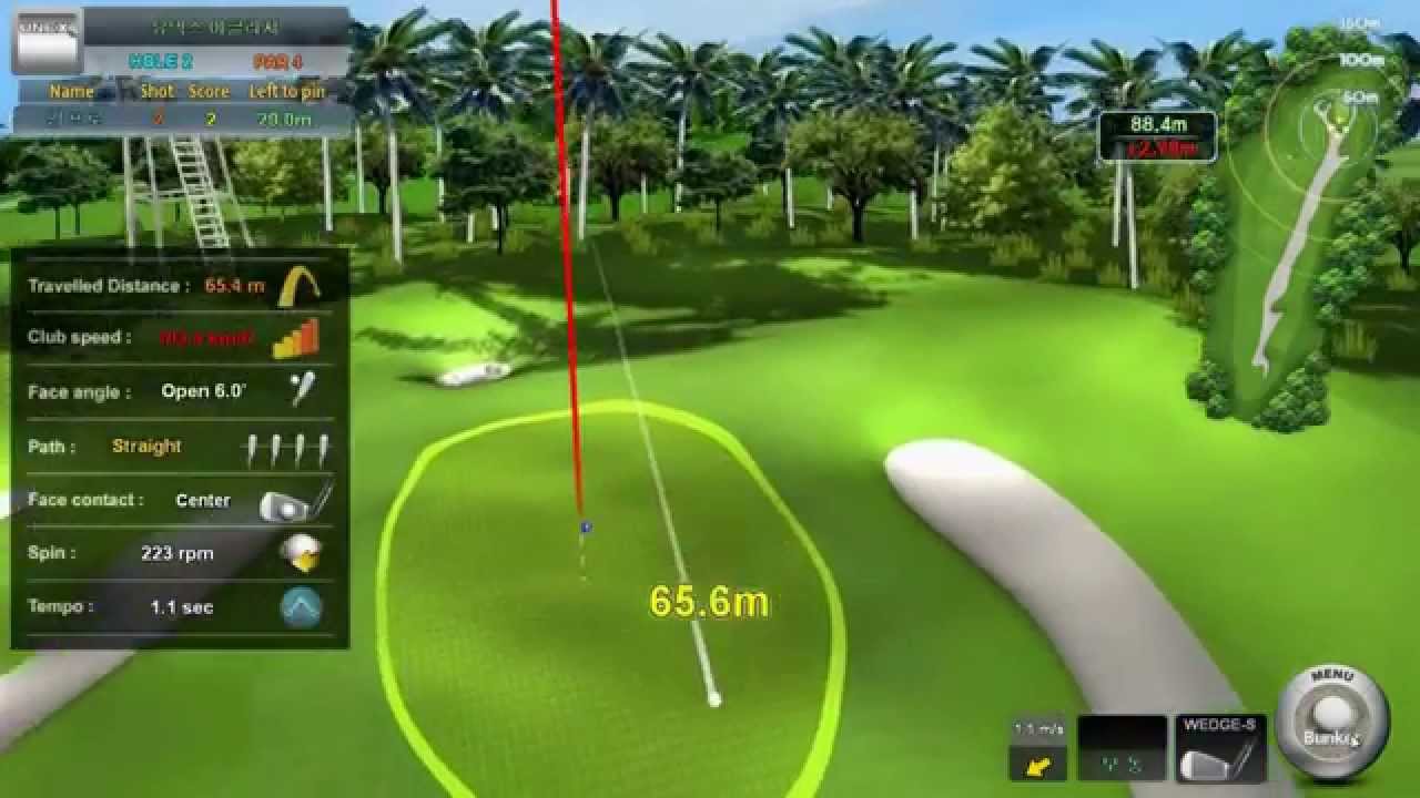 Golf Simulator AnyShot / Screen Golf / Personal Screen Golf - YouTube