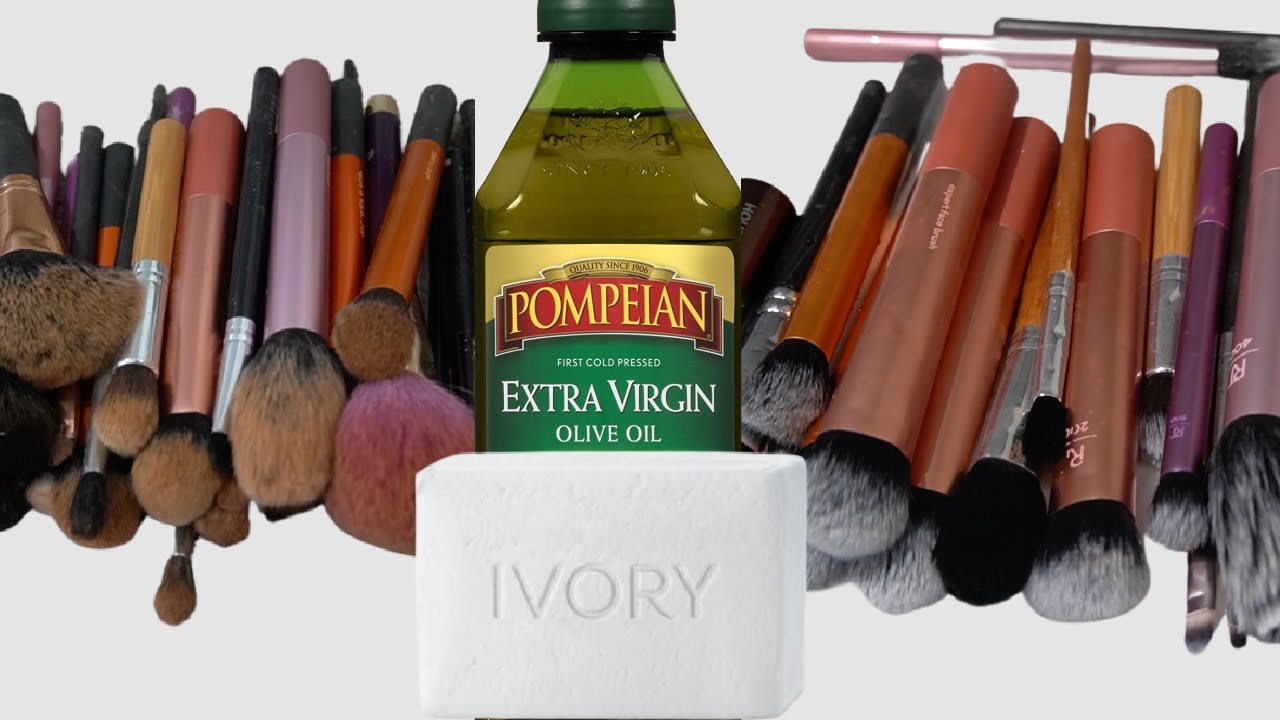 HOW TO CLEAN MAKEUP BRUSHES | ARIELL ASH - YouTube