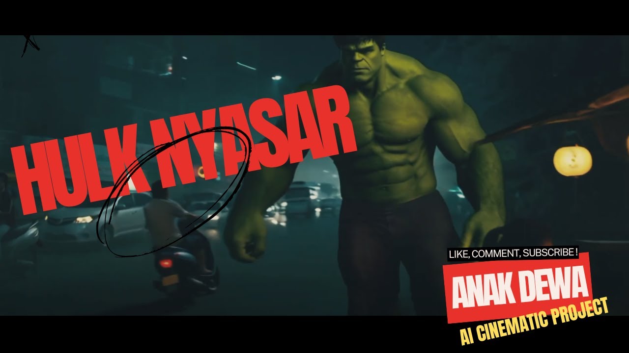 Hulk Nyasar, Unique Cinematic Video Generation Using Free AI Tools ...