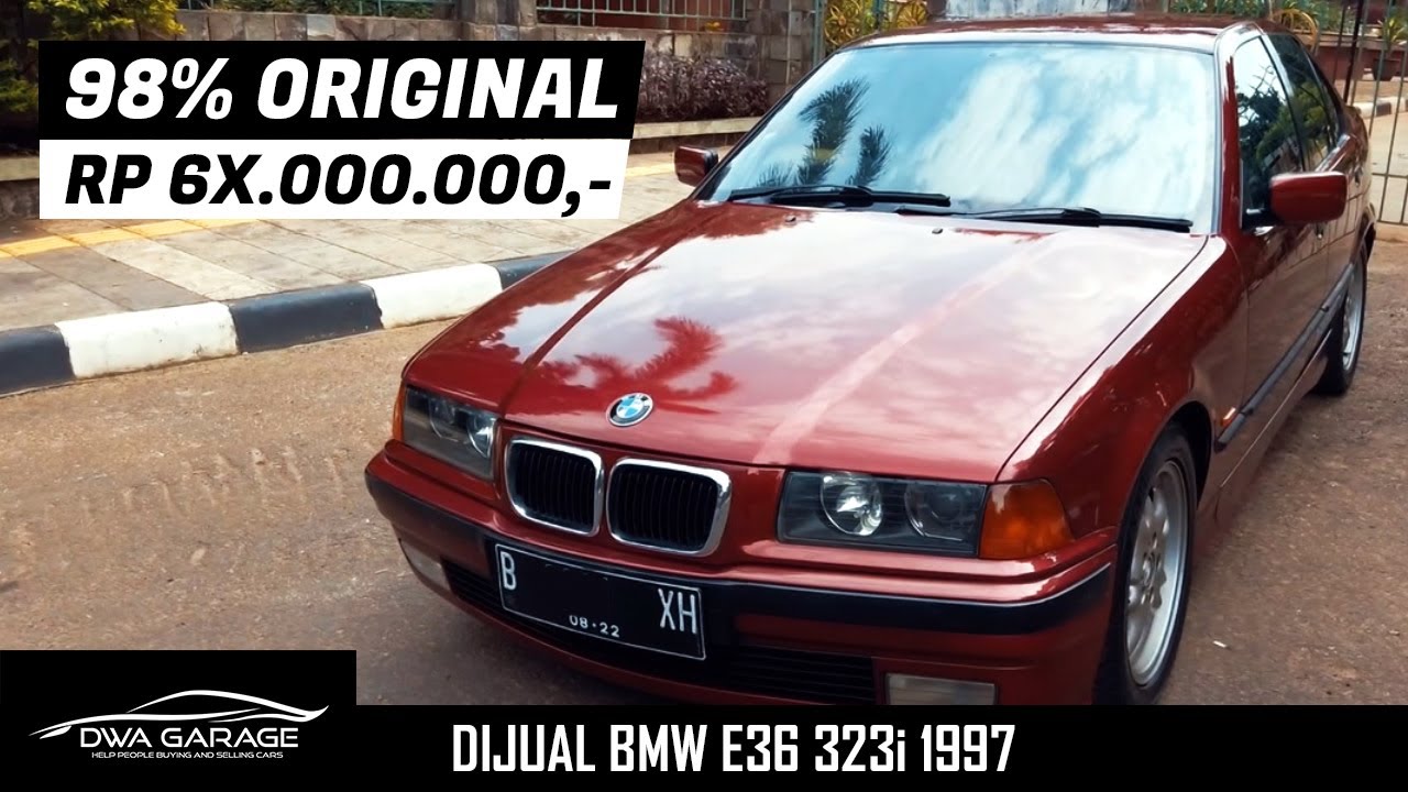 BMW E36 323i CALYPSO RED Full Original (SOLD) - YouTube
