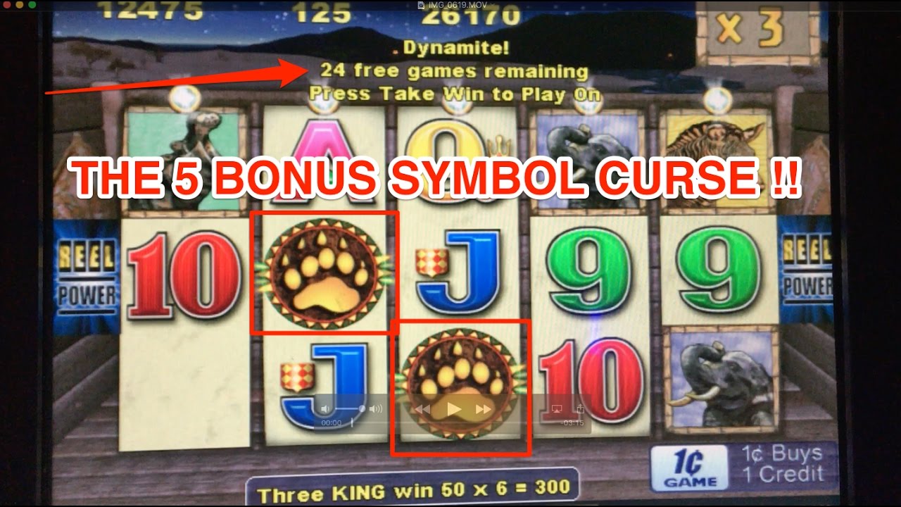WILD WAYS SLOT MACHINE BONUS - THE 5 BONUS SYMBOL CURSE IS REAL!! BIG ...