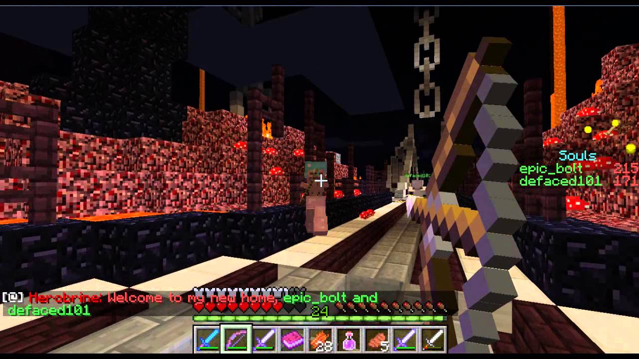 Neon Strikes and Deface Play: Minecraft- Herobrine's Return - Part 2 ...