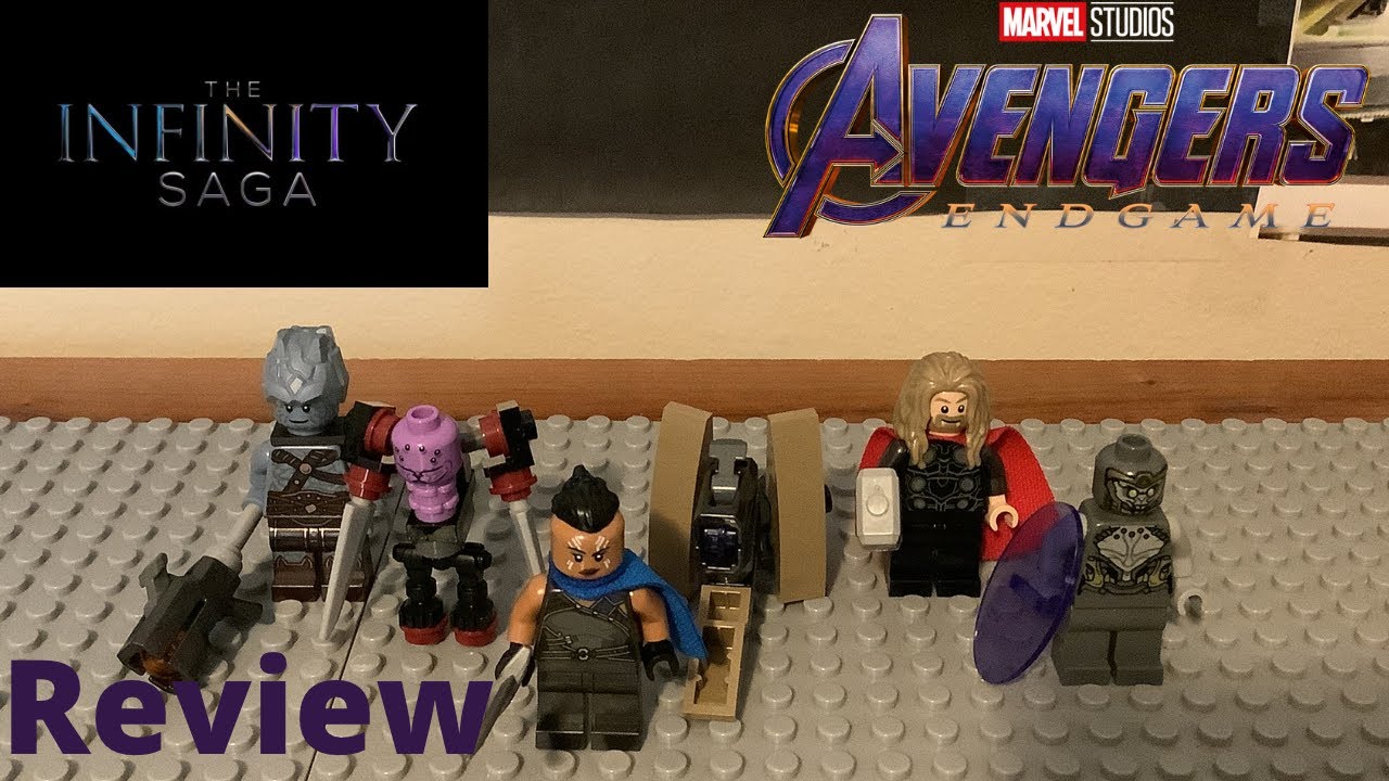 Lego Marvel Endgame Battle 40525 Set Review - YouTube