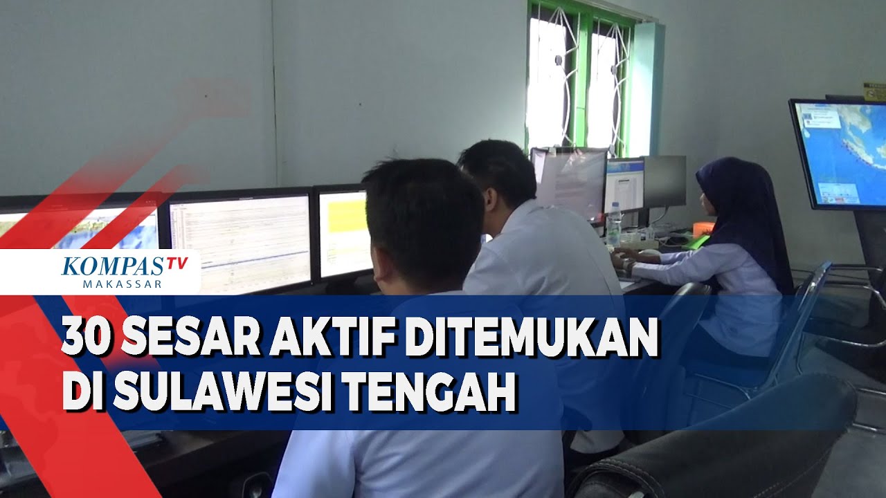 30 Sesar Aktif Ditemukan di Sulawesi Tengah - YouTube