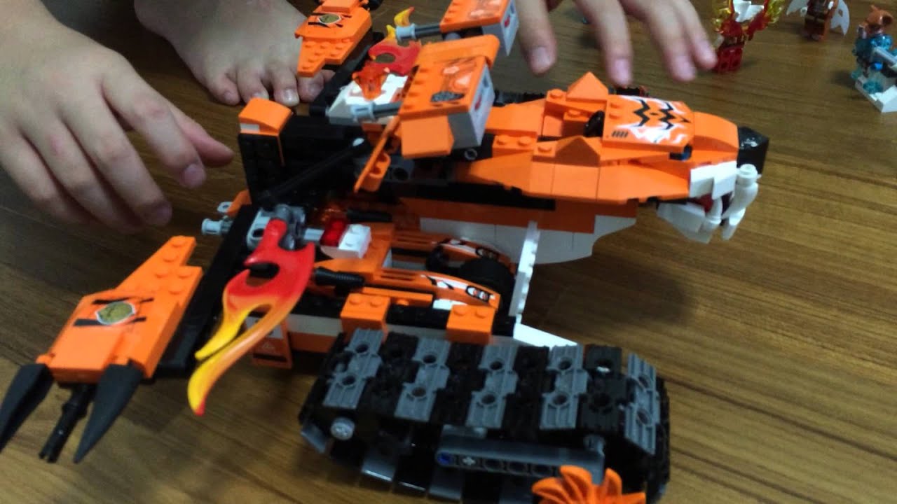 Lego Chima - Tiger's Mobile Command - YouTube