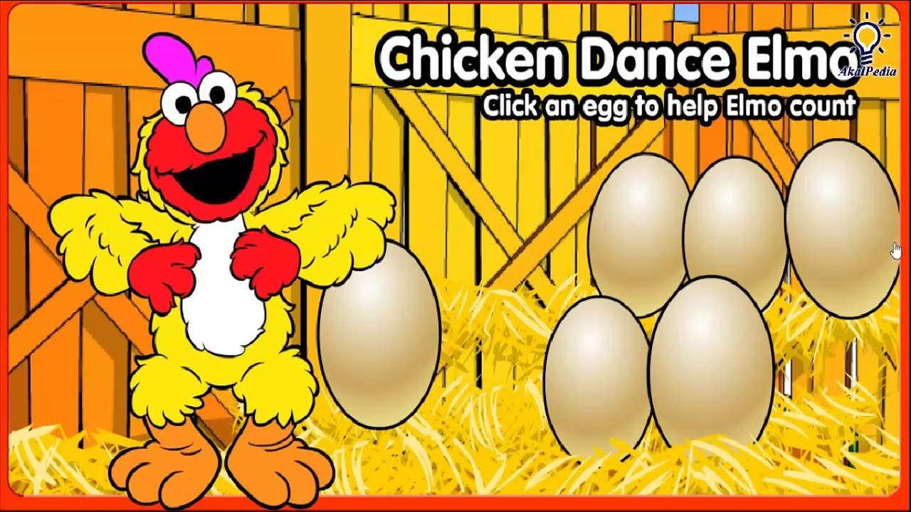 Elmo Chicken Dance Game - Sesame Street Educational Games #learning # ...