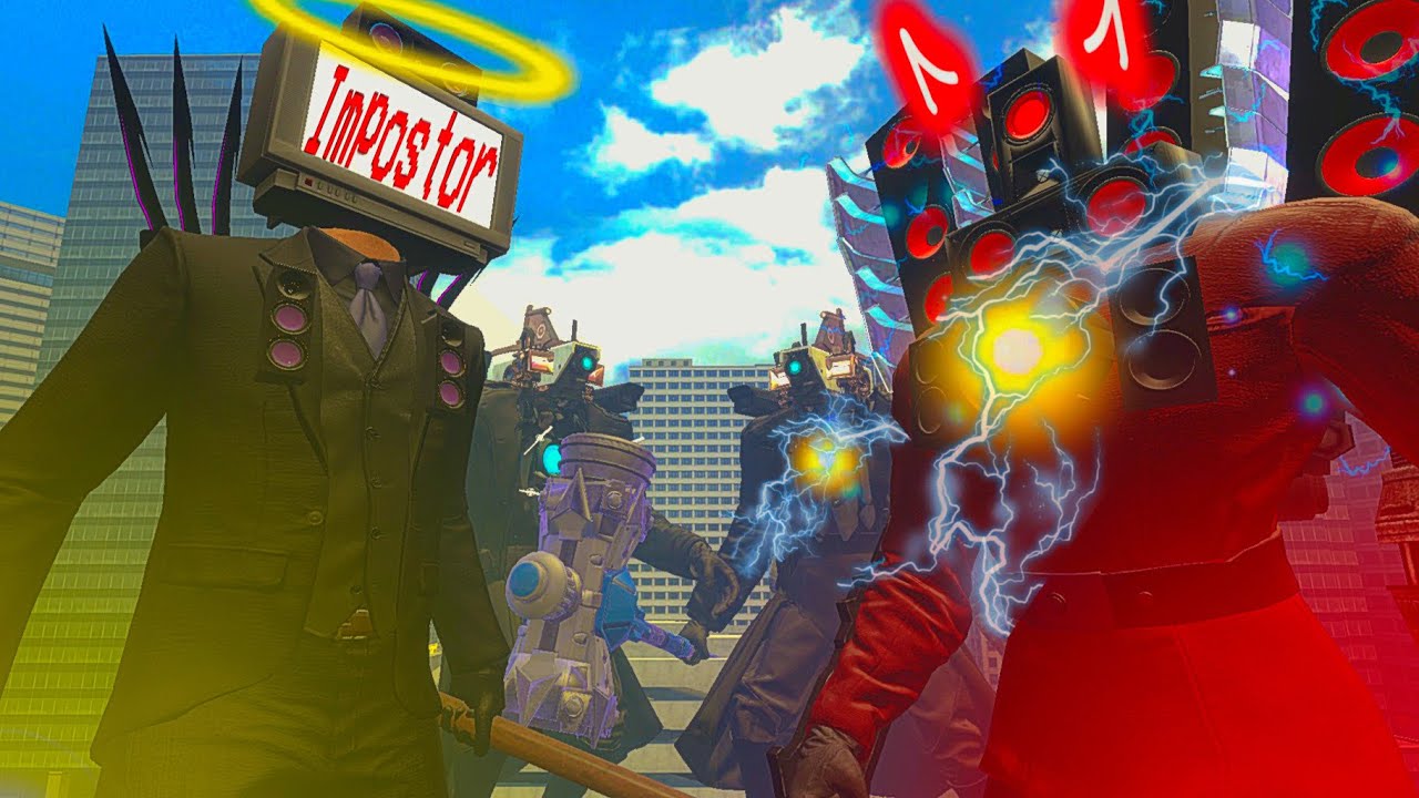 NEW PLUNGER TV MAN ARMY VS INFECTED SPEAKERMAN TITAN in Garry's Mod ...