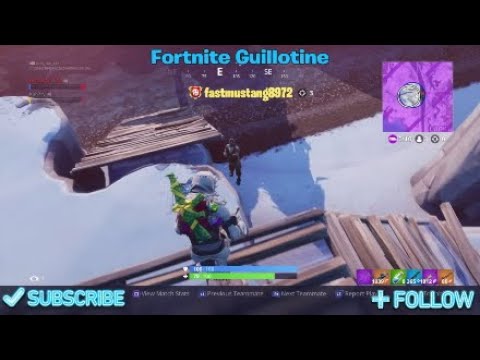 Fortnite* Guillotine - YouTube