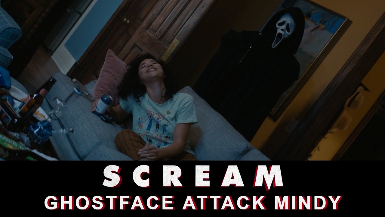 SCREAM - Ghostface Attack Mindy Scene HD - YouTube