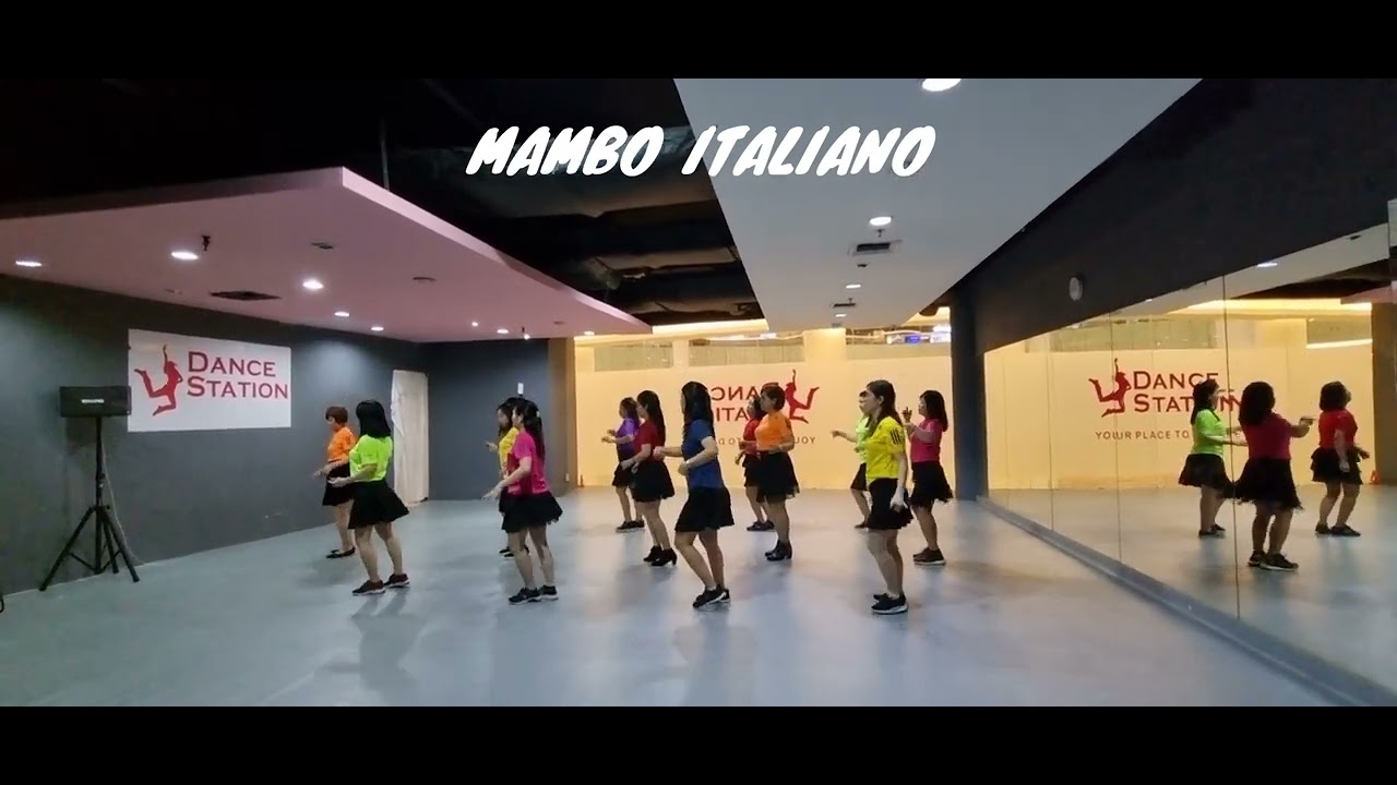MAMBO ITALIANO - Line Dance Choreographed : David Ang (My) Nph Line ...