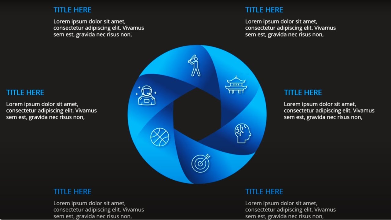 Circular Infographic Animation Tutorial - Step by Step. @PPTGraphiks # ...