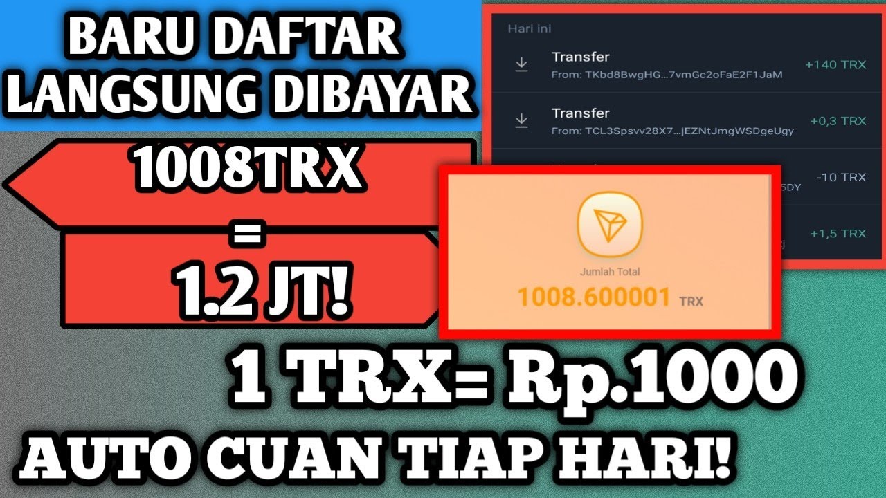 TRX5•NET l Earn with easy way in Official Latest TRX staking | 💵free ...