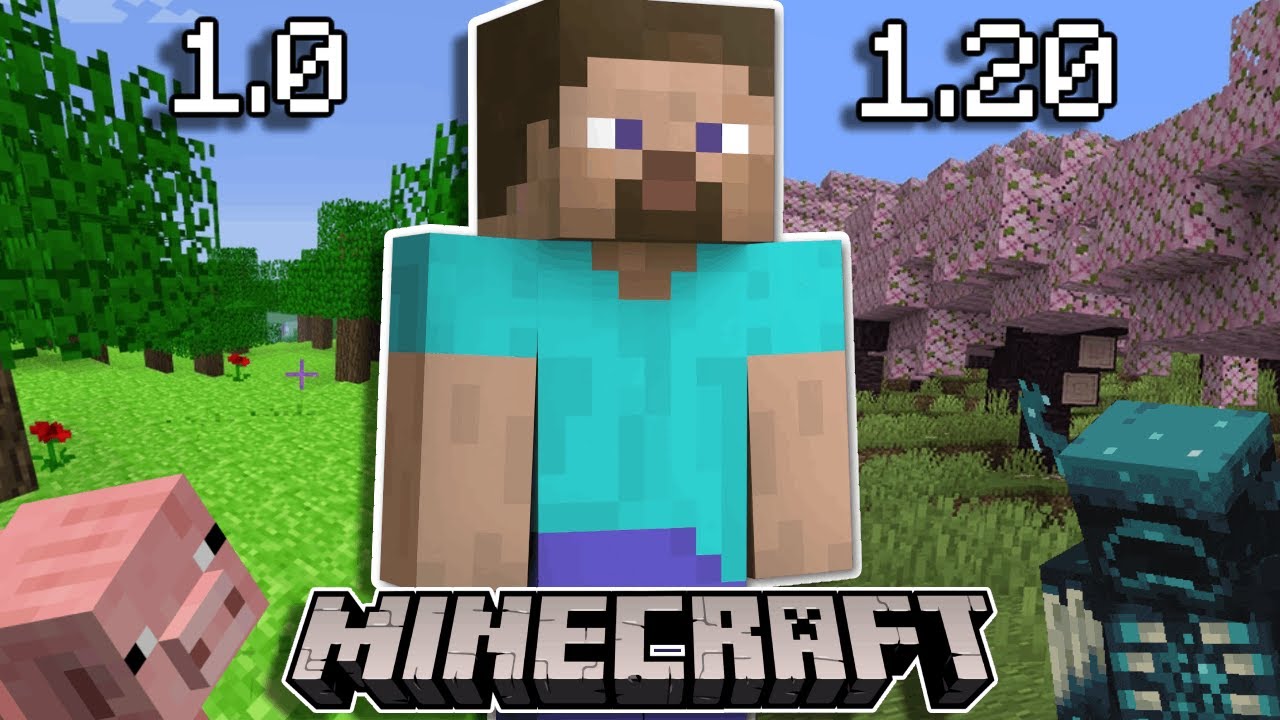 I Beat Every Single Minecraft Version Ever... - YouTube