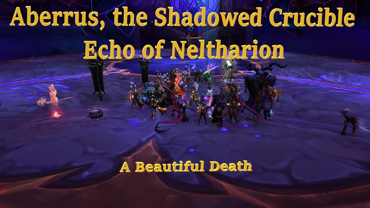 Aberrus, the Shadowed Crucible - Echo of Neltharion - A Beautiful Death ...