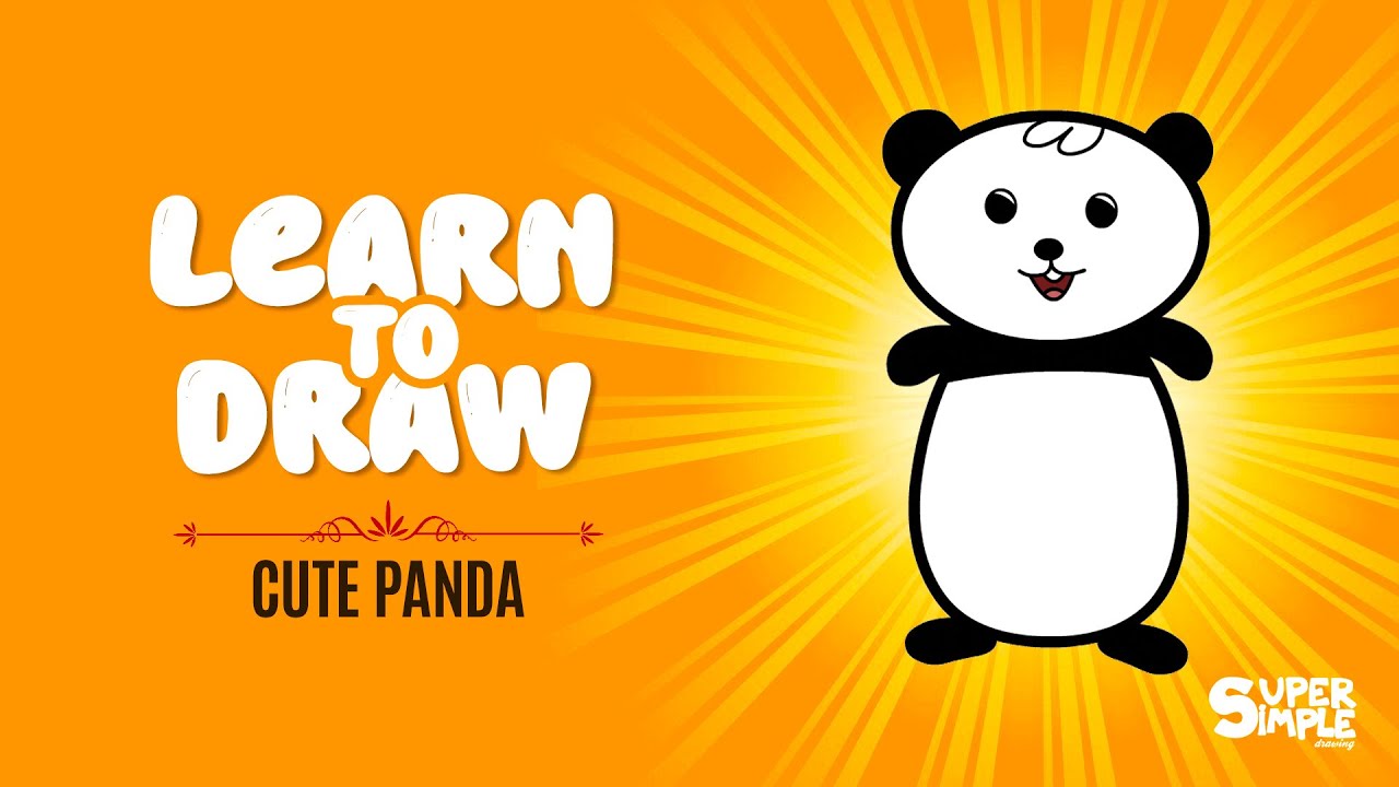 [ DRAWING FOR KIDS ] Learn to Draw Panda - YouTube