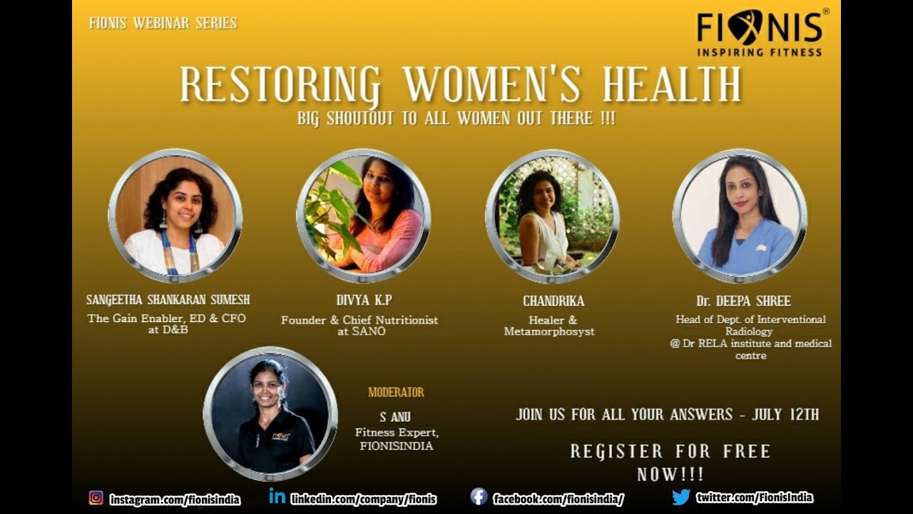 RESTORING WOMEN'S HEALTH - Webinar - YouTube