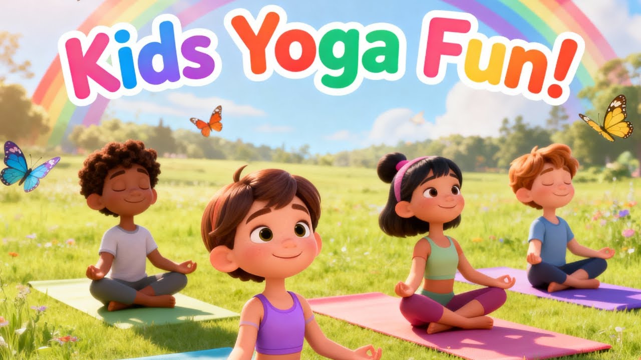 🧘 Kids Yoga Fun! | Calm, Fun & Mindful Moments | Joy & Calm - YouTube