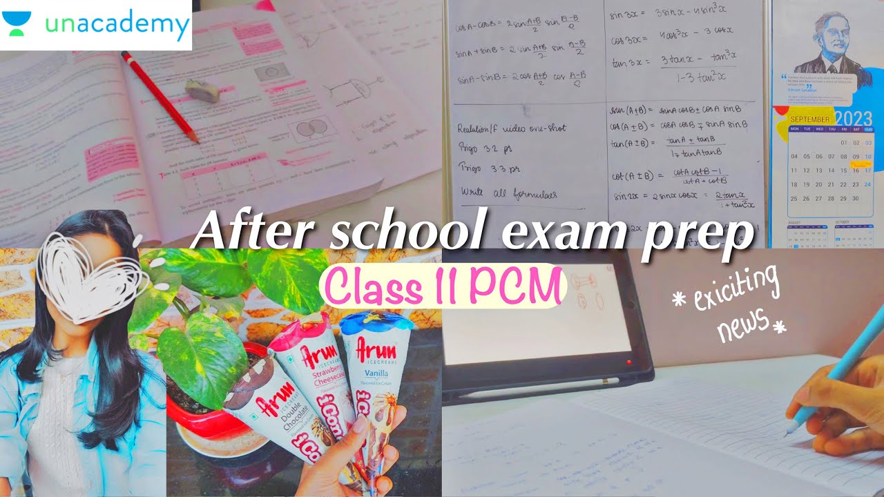 After school Study || Exam prep class 11 ||cbse 11 study vlog ...