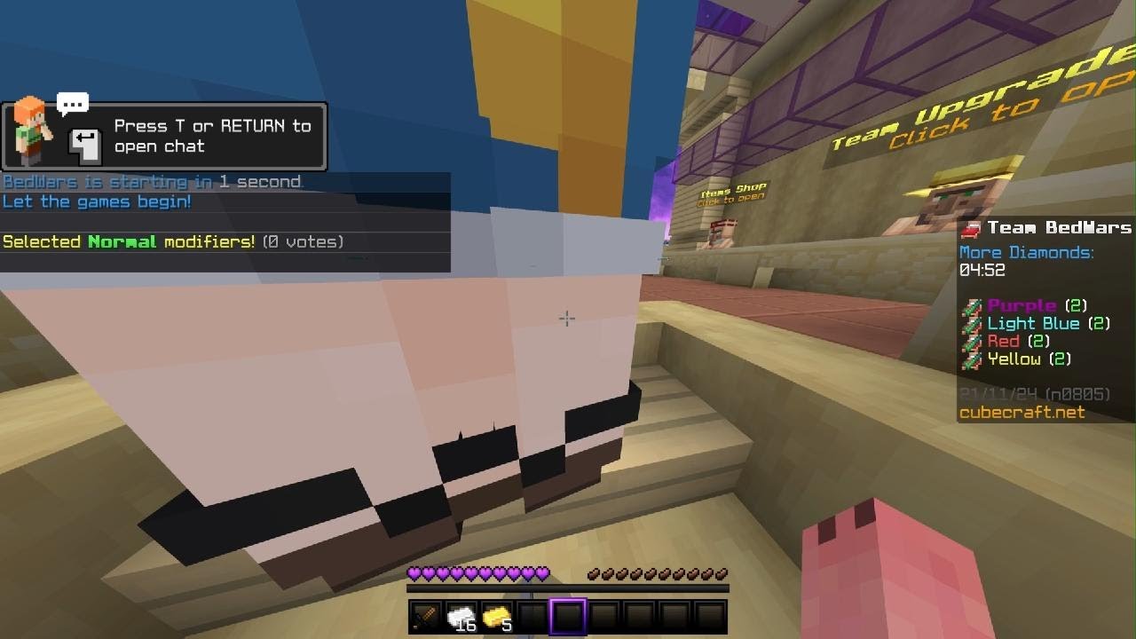 Minecraft kbm bedwars - YouTube