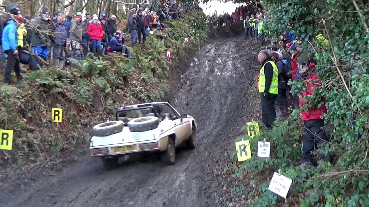 Exeter Trial 2020 - Reliant Scimitar SS1 - YouTube