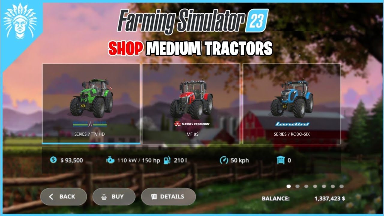 FS23 SHOP MEDIUM TRACTORS PRESENTATION CONCEPT!!! - YouTube