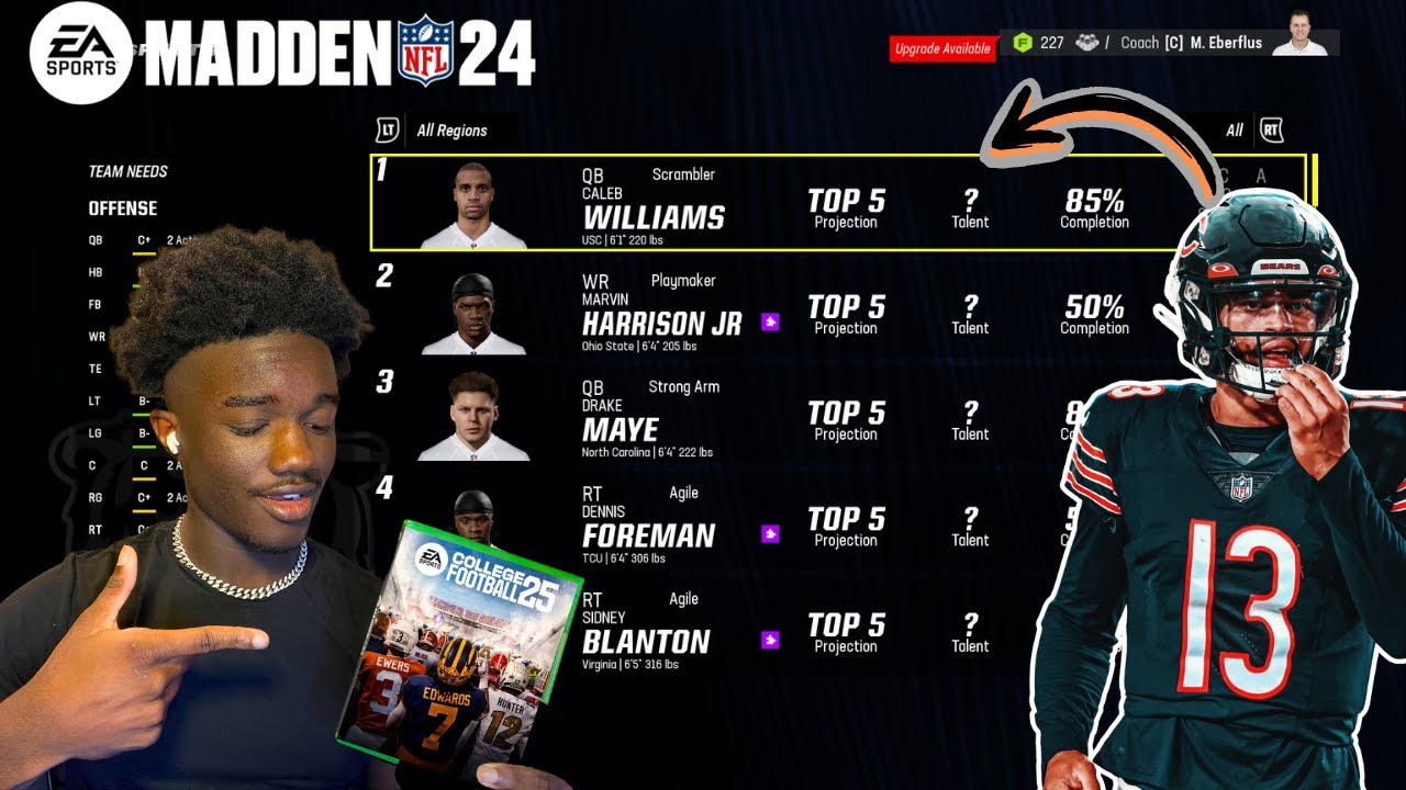 How to get the NEW 2024 DRAFT CLASS in franchise (madden 24) - YouTube