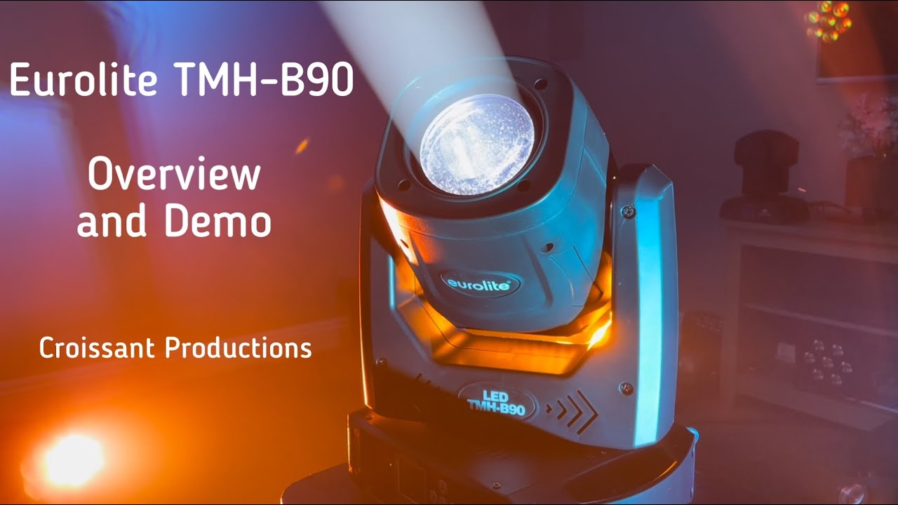 Eurolite TMH-B90 | Overview & Demo - YouTube