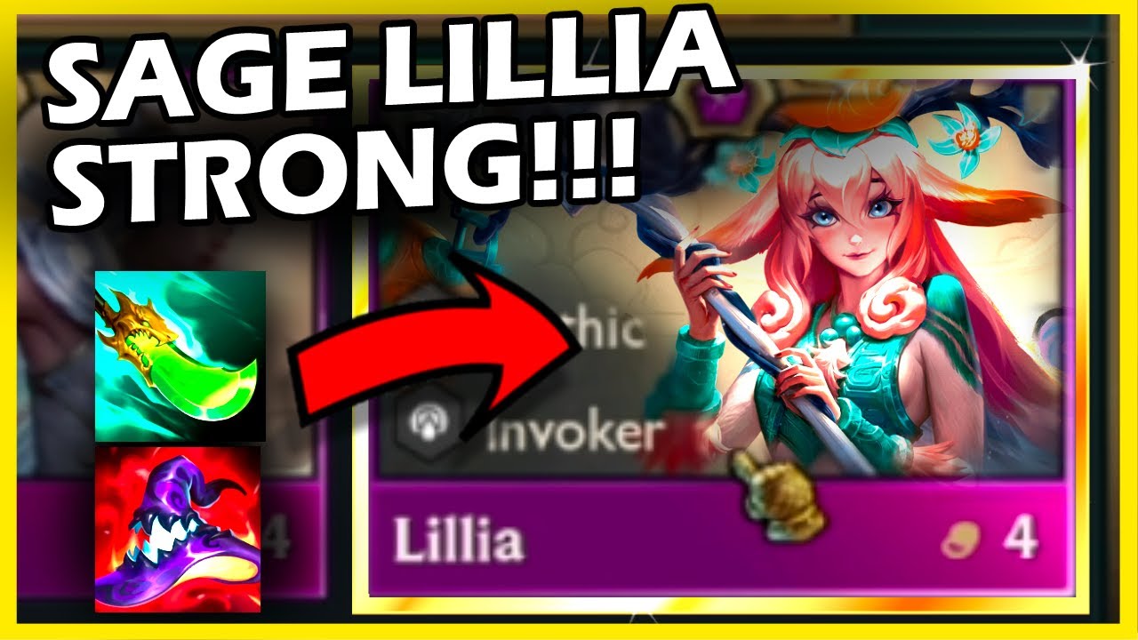 SAGE LILLIA IS STRONG!!! - EASY WIN after hitting MORGANA 3 ⭐⭐⭐| TFT ...