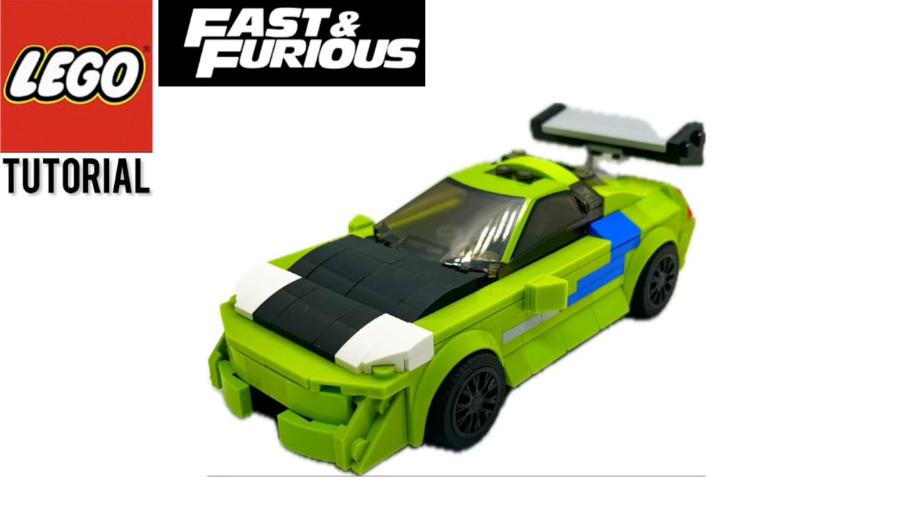 LEGO moc Fast and Furious Mitsubishi Eclipse STOP MOTION - YouTube