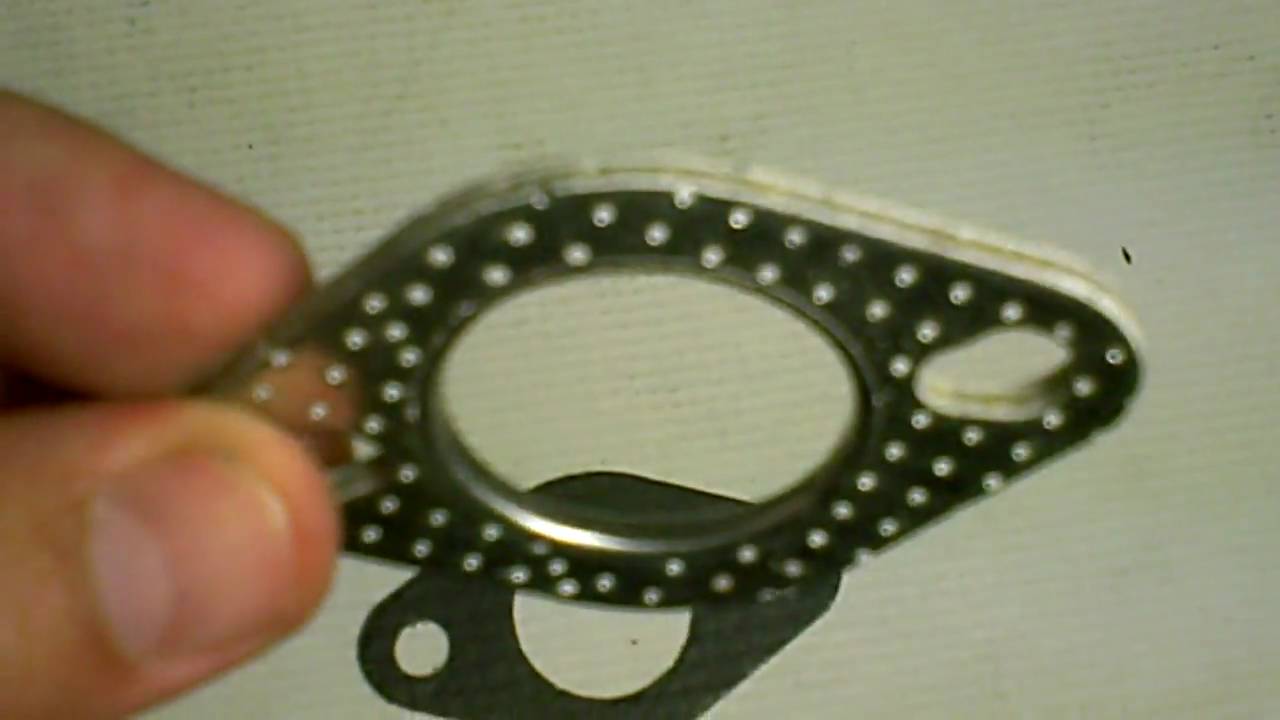 The difference in GY6 exhaust gaskets - YouTube