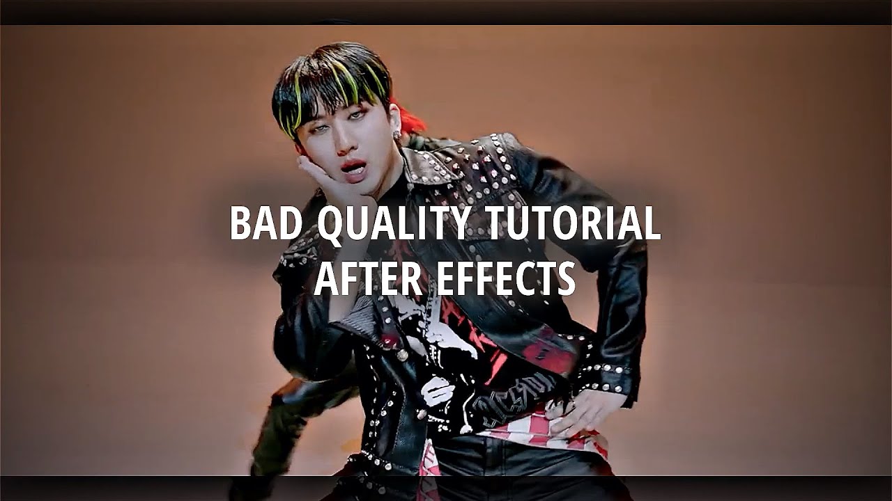 bad quality tutorial [ tiktok trend ] || after effects - YouTube